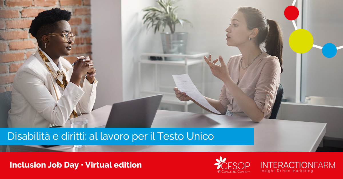 Disabilità e diritti: al lavoro per il Testo Unico