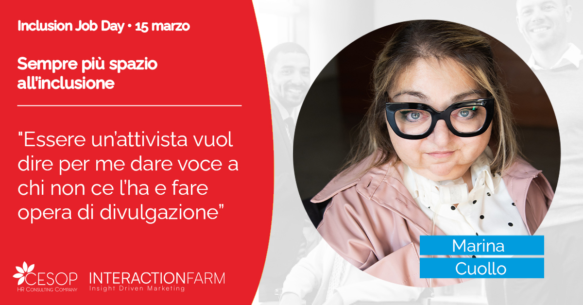 Marina Cuollo: sempre più spazio all’inclusione