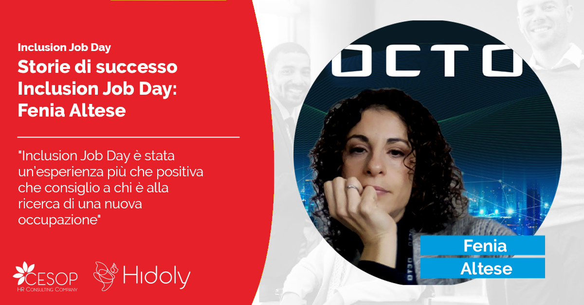 Storie di successo Inclusion Job Day: Fenia Altese